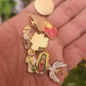Bracelet Charms - Catholic Saints - Catholic Charms - Our Lady of ...