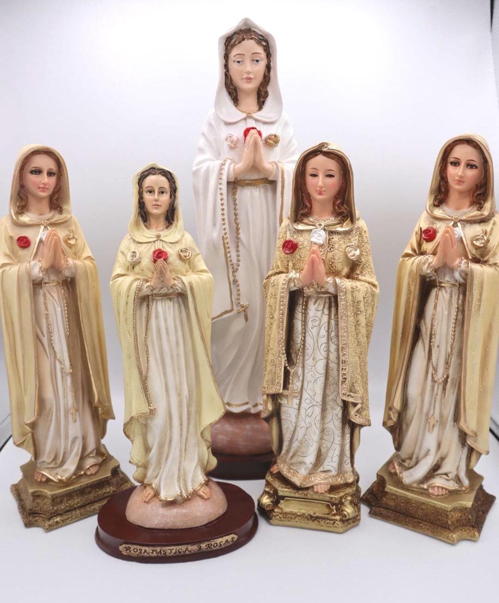 Rosa Mística - Mystic Rose - Statue - Virgin Mary - Virgen María ...