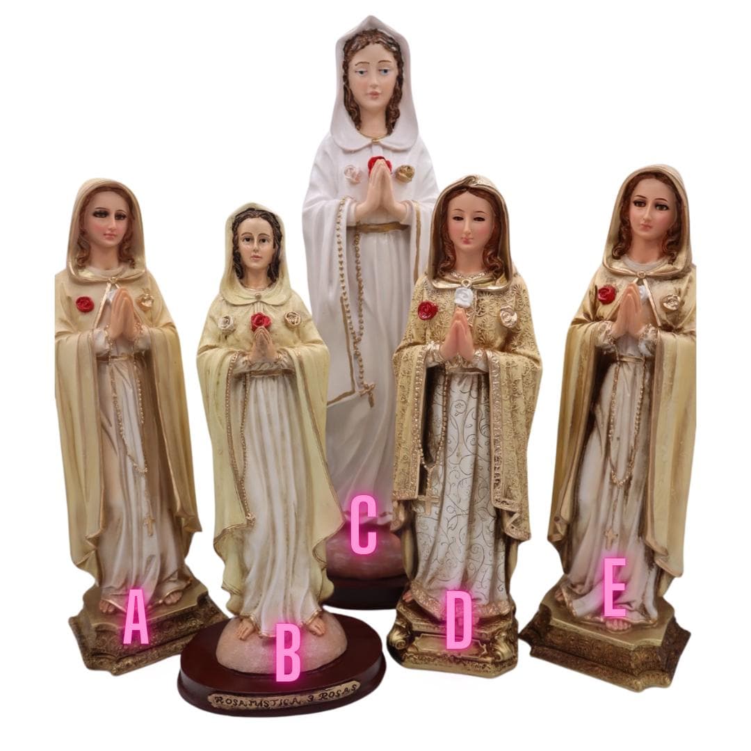 Rosa Mística - Mystic Rose - Statue - Virgin Mary - Virgen María ...