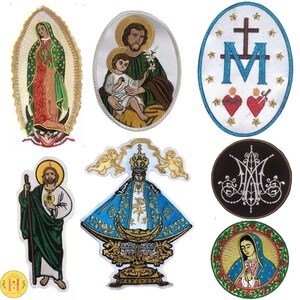 Catholic Patches: Saint Joseph, Saint Jude, Judas , Virgin Mary - Jesus ...