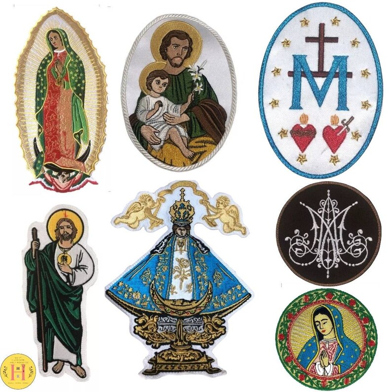 Catholic Patches: Saint Joseph Saint Jude Judas Virgin - Etsy