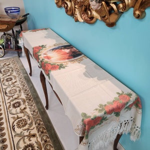 Sacred Heart Veil Manto Sagrado Corazón De Jesús Jesus Christ Veil ...