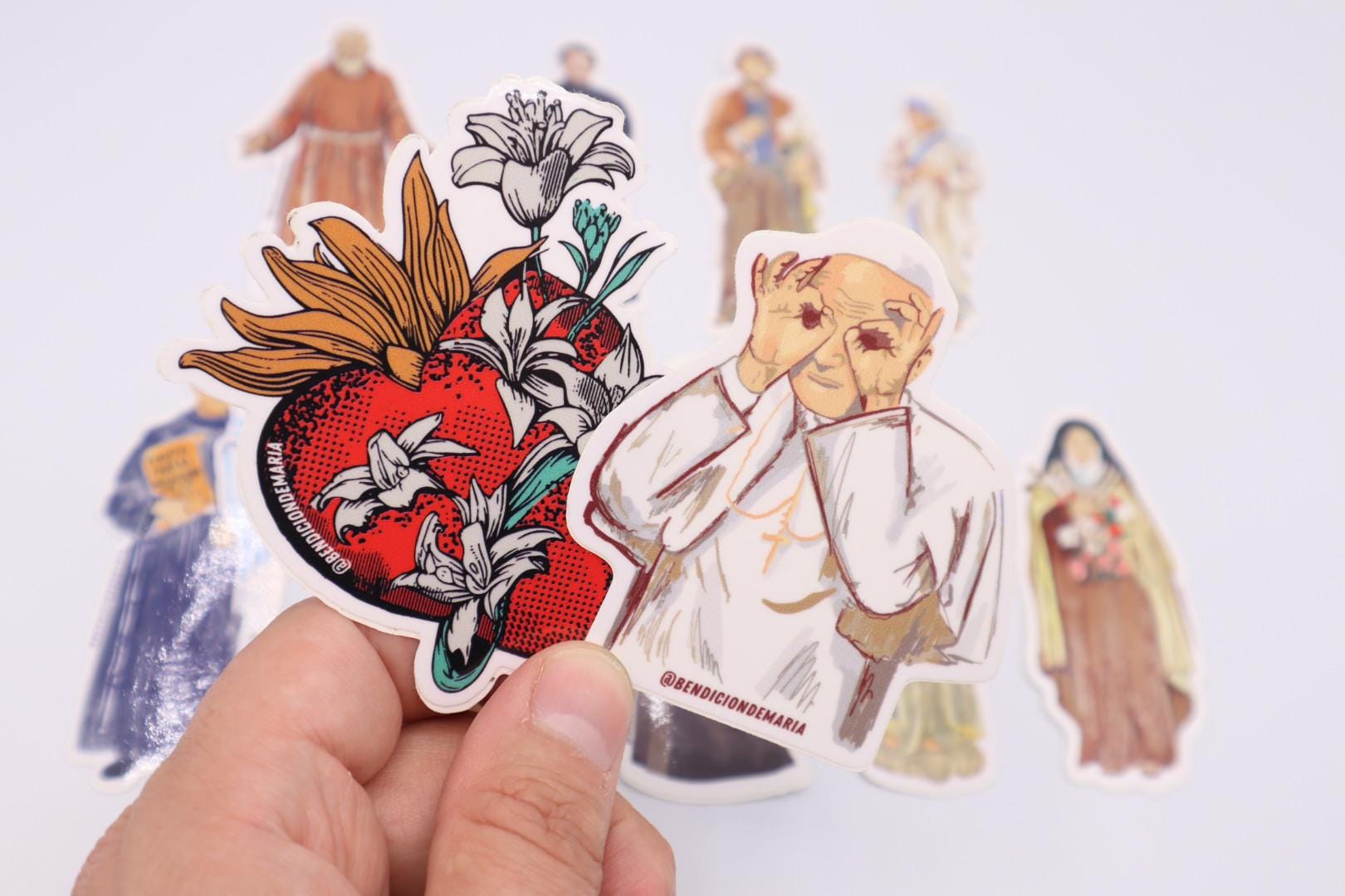Stickers - Catholic Sticker - Immaculate - Teresita - Kolbe - SJP2 ...