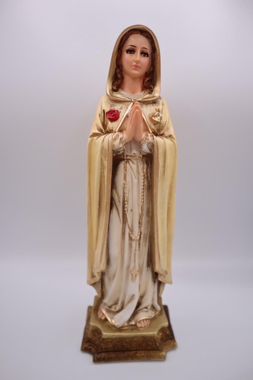 Rosa Mística - Mystic Rose - Statue - Virgin Mary - Virgen María ...