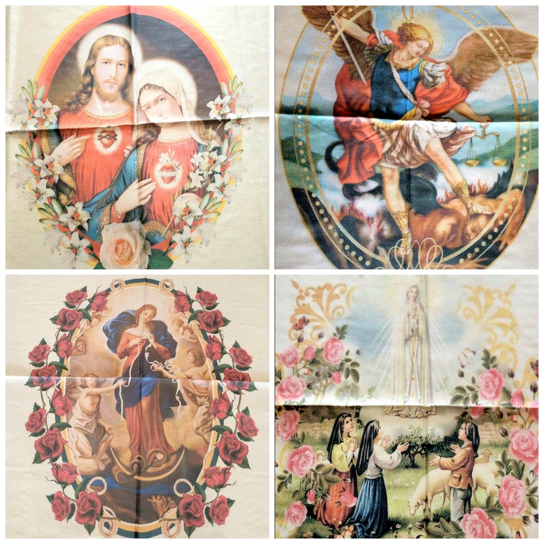 Fatima Veil - Fátima Manto De Fátima - Virgin Mary - Veil - Rebozo ...