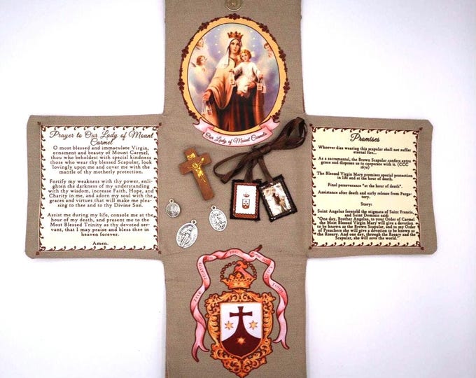 Blessed Mother Mary Travel Pocket Shrine Altar - Etsy