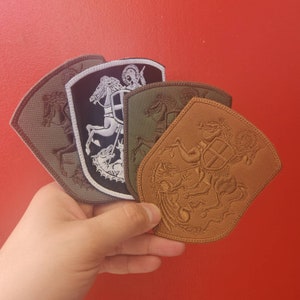 Saint Jeorge Patch - Military Patch - San Jorge - Catholic Patches ...