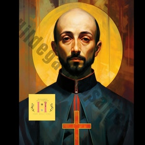 Digital Download IHS AMDG Saint Ignatious San Ignacio INIGO Saint ...