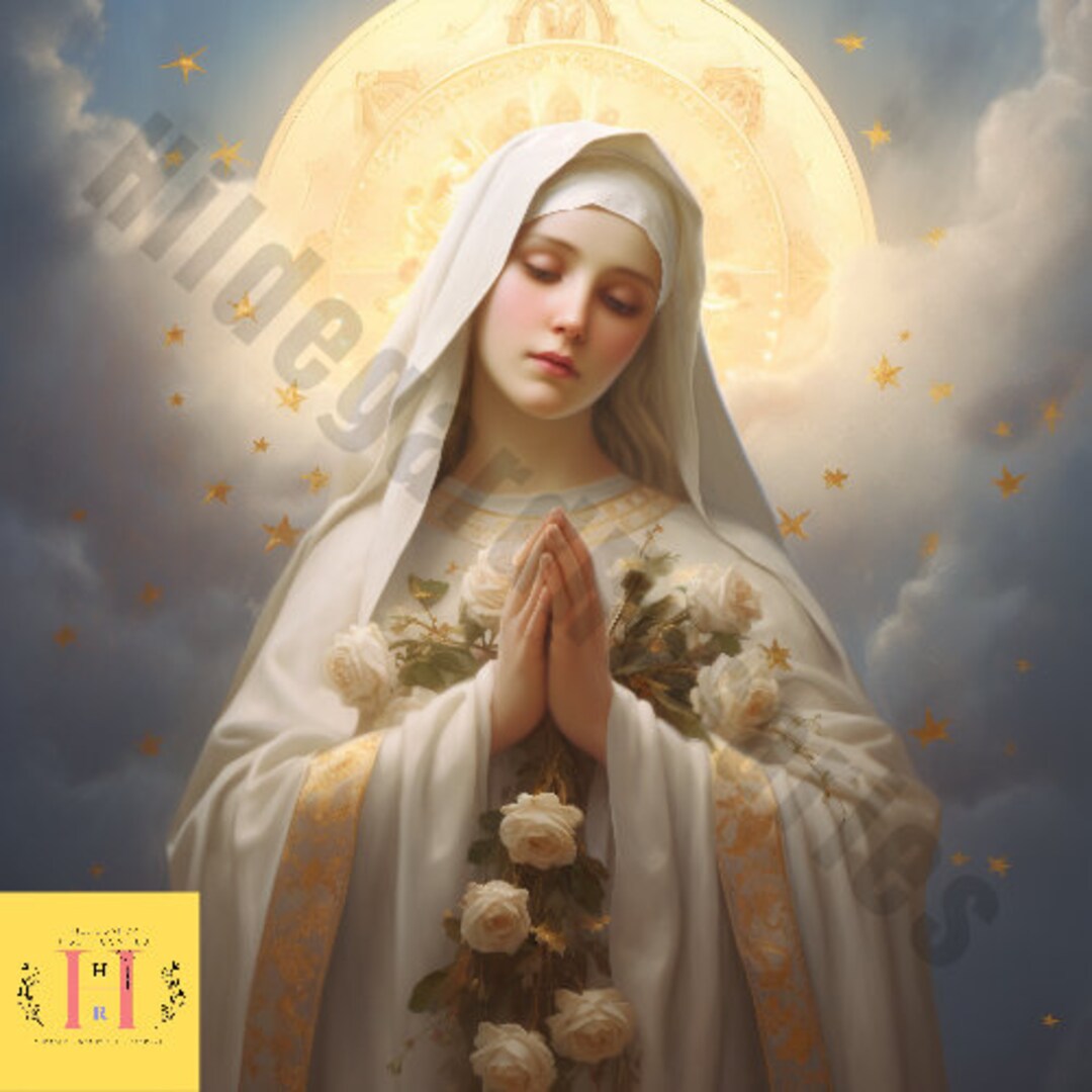Digital Download - Fatima -our Lady of Fatima - Virgin Mary - Virgen ...