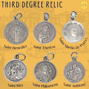 Catholic Relic - Third Degree Relic - Saint Anthony, Saint Rita, Saint ...