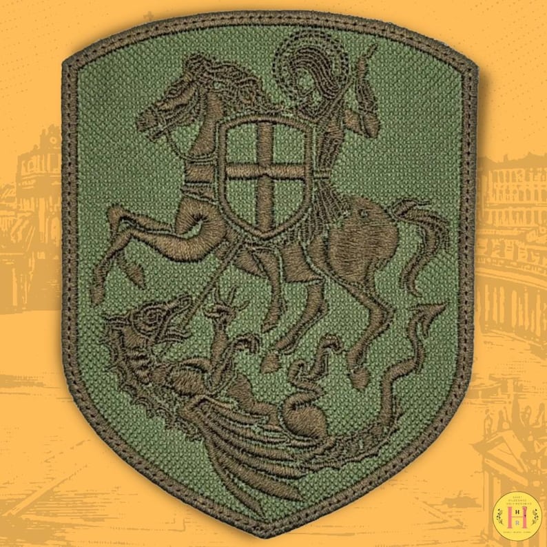 Saint Jeorge - Military Patch - San Jorge - Catholic Patches - Patch ...