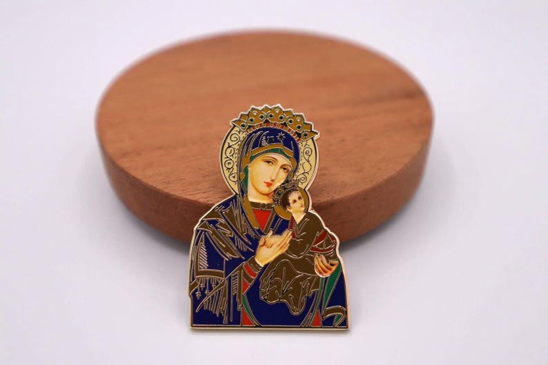 Pins - Immaculate - Virgin Mary - Perpetuo Socorro - Jesus Christ - Pin ...