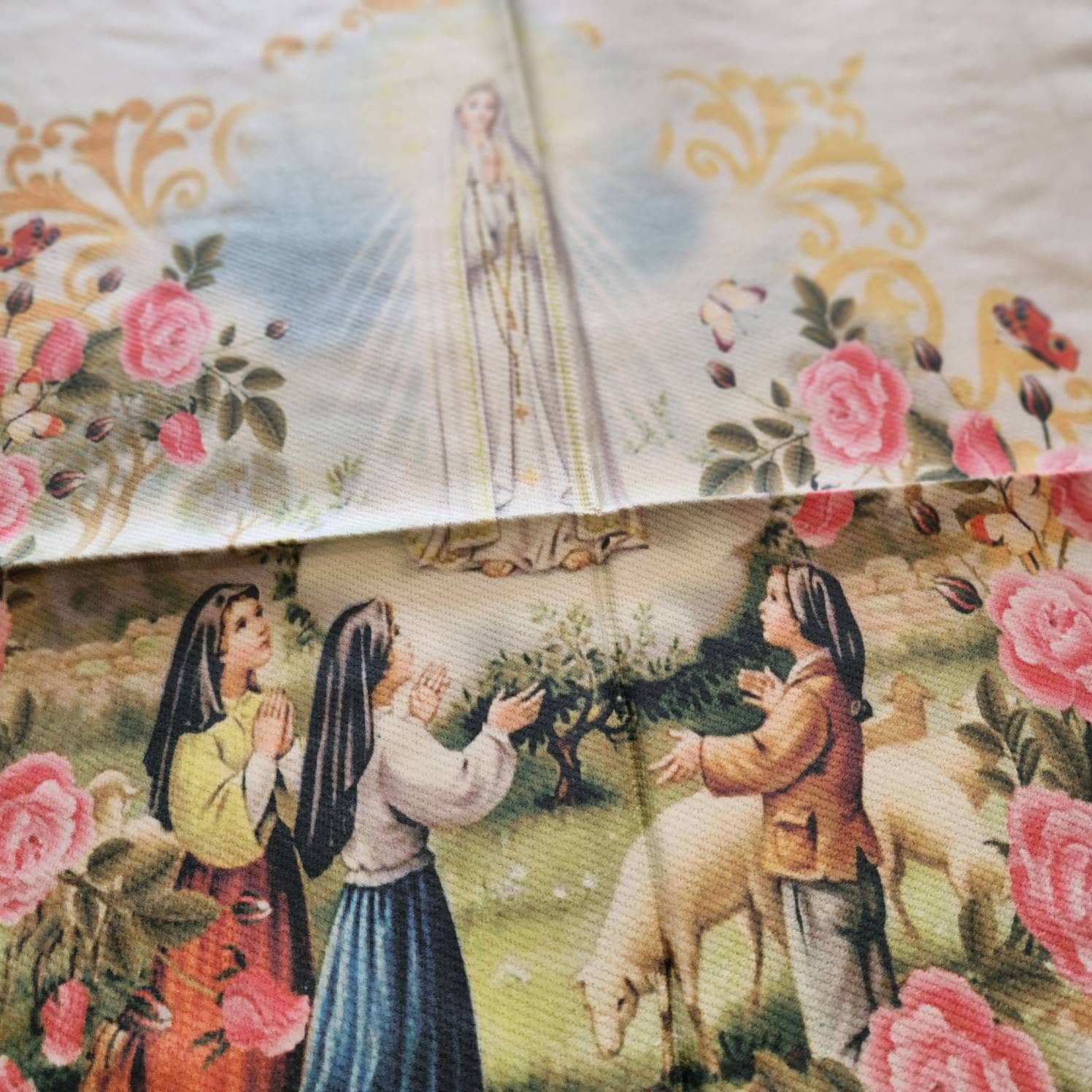 Fatima Veil Fátima Manto De Fátima Virgin Mary Veil - Etsy