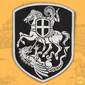 Saint Jeorge Patch - Military Patch - San Jorge - Catholic Patches ...