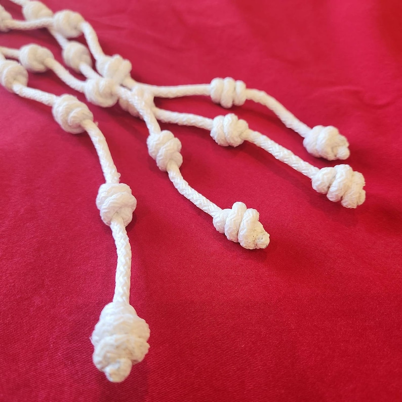 Cat of Four Tails Rope - Whip Scourge - Lent - Discipline Whip ...
