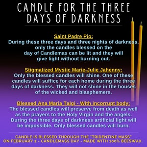 END TIMES BUNDLE Three Days of Darkness Apocalypse - Etsy