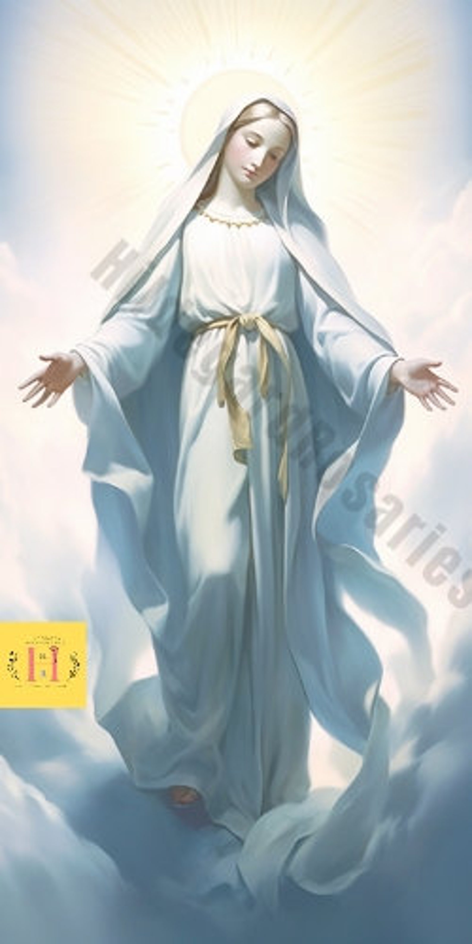 Digital Download Virgin Mary our Lady Virgen Maria - Etsy