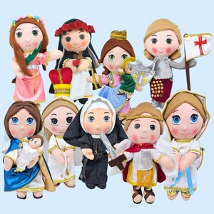 Blessed Virgin Mary Doll ROSA MISTICA Mystic Rose First Communion Gift ...