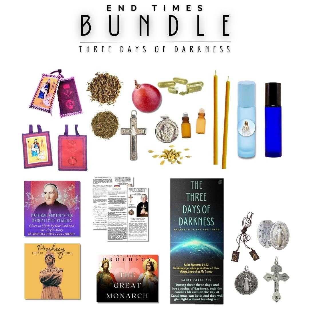 END TIMES BUNDLE Three Days of Darkness Apocalypse - Etsy