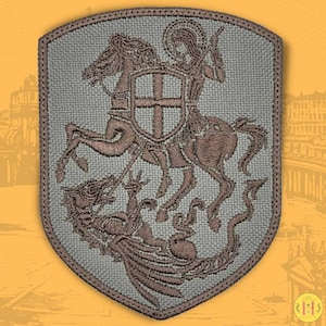Saint Jeorge Patch - Military Patch - San Jorge - Catholic Patches ...