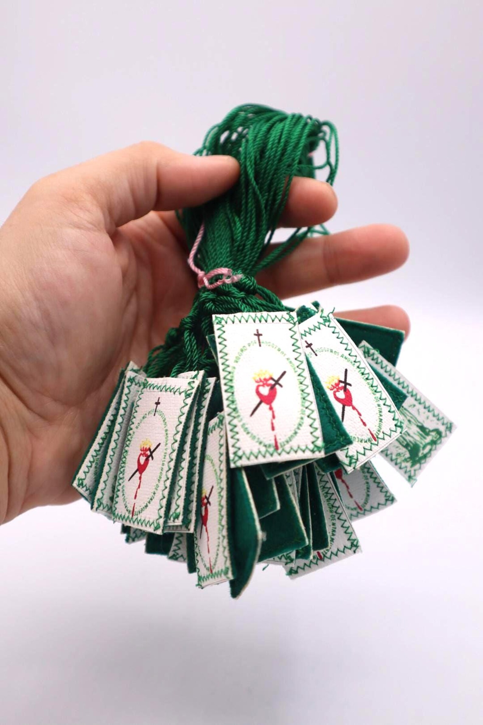Green Scapular - Scapular - Catholic - Gift - Catholic Gift ...