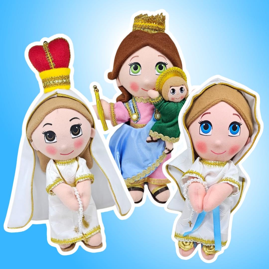 Our Lady of Lourdes - Virgen Maria - Virgin Mary - First Communion Gift ...