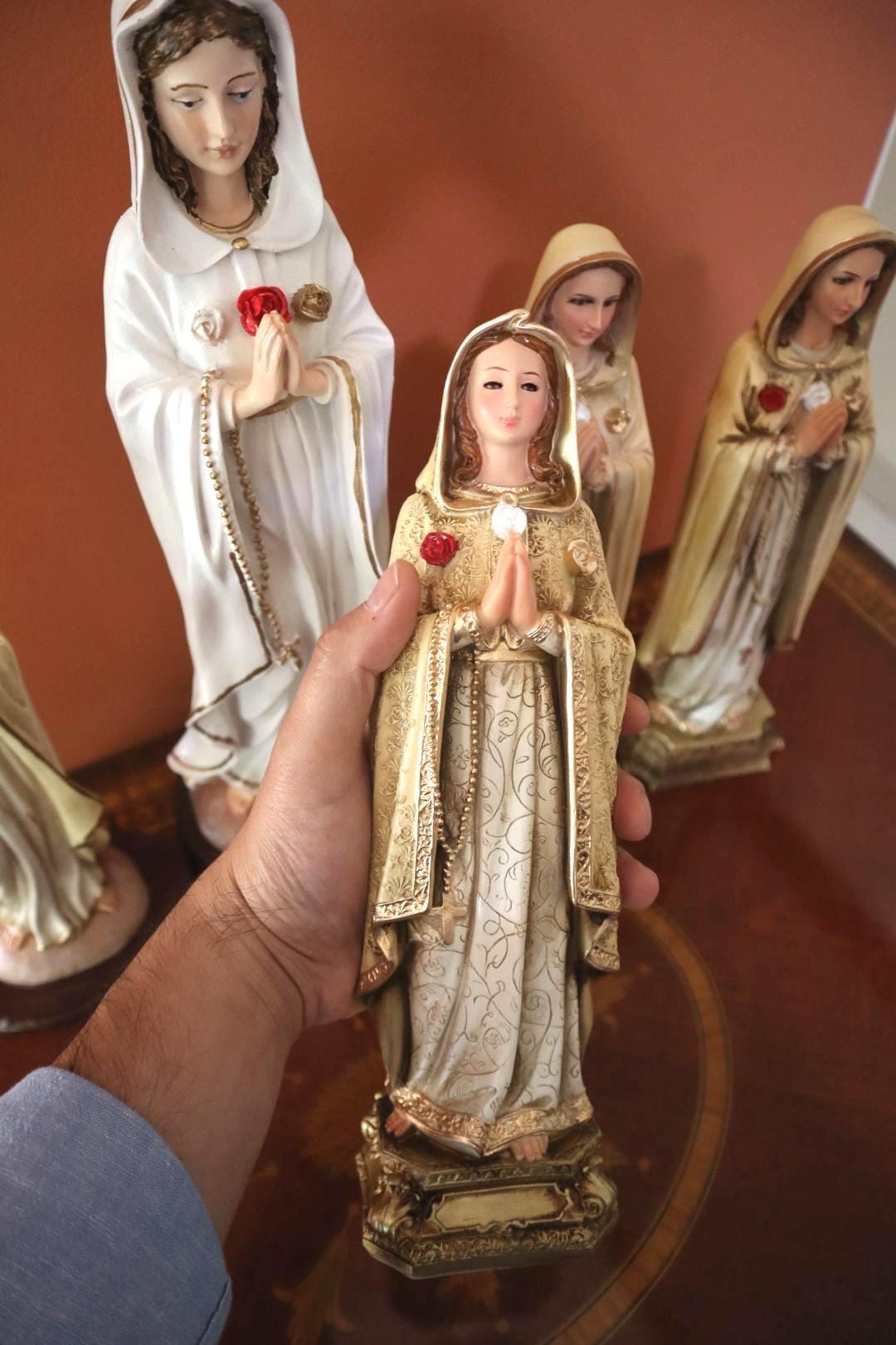 Rosa Mística - Mystic Rose - Statue - Virgin Mary - Virgen María ...