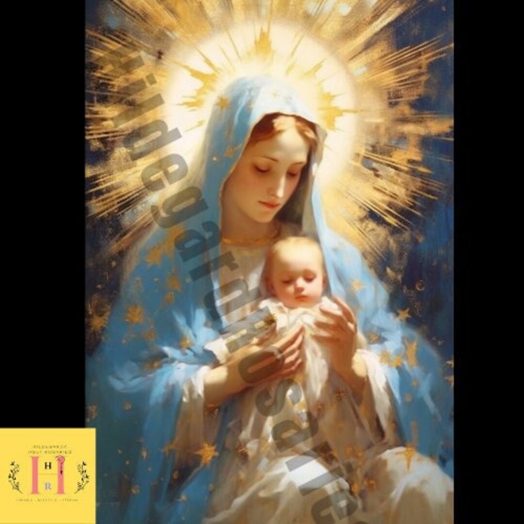 Digital Download - Virgin Mary -our Lady - Virgen Maria, Virgin Mary ...