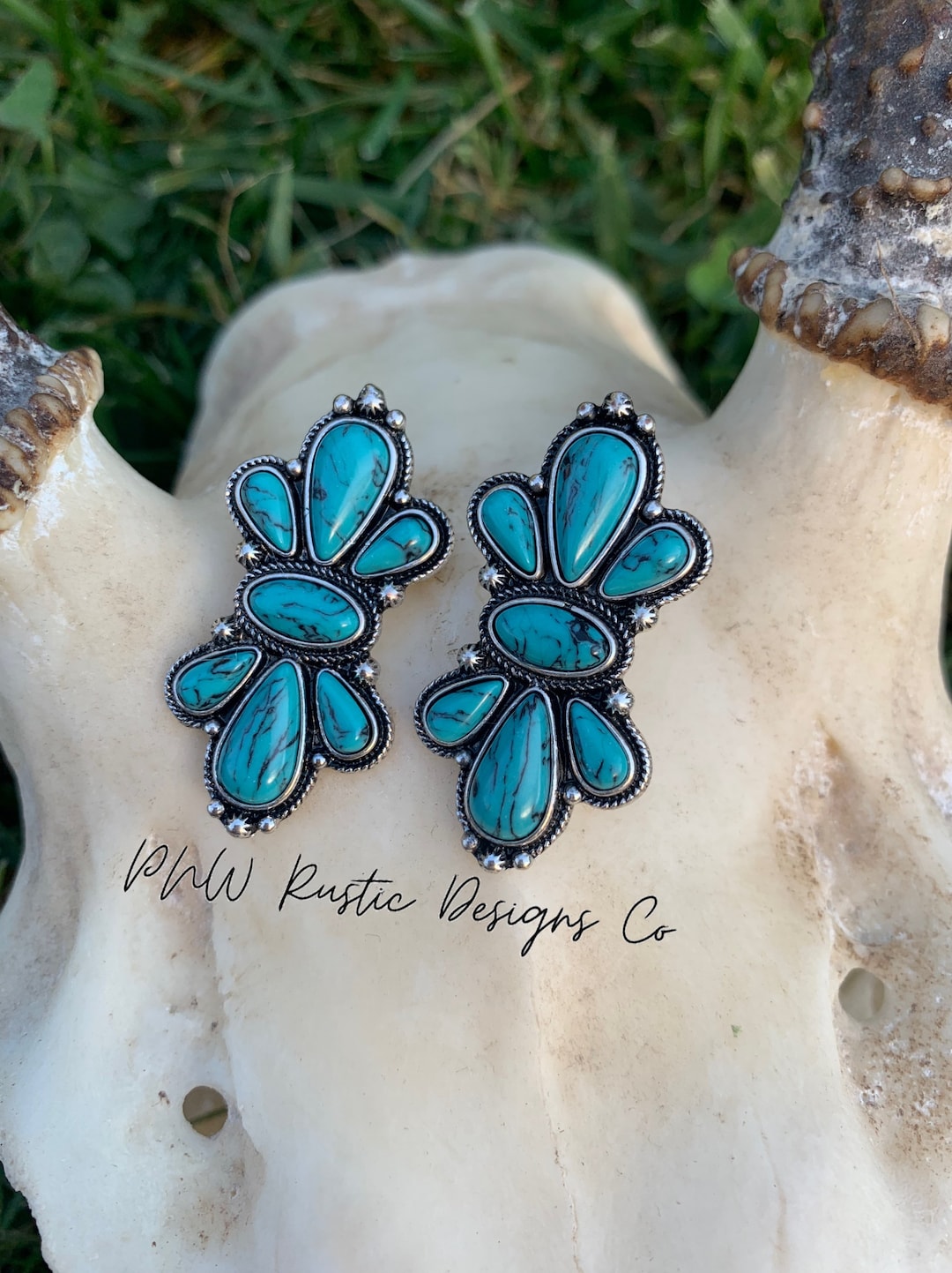 Western Turquoise Earrings, Western Jewelry, Turquoise Jewelry, Western ...