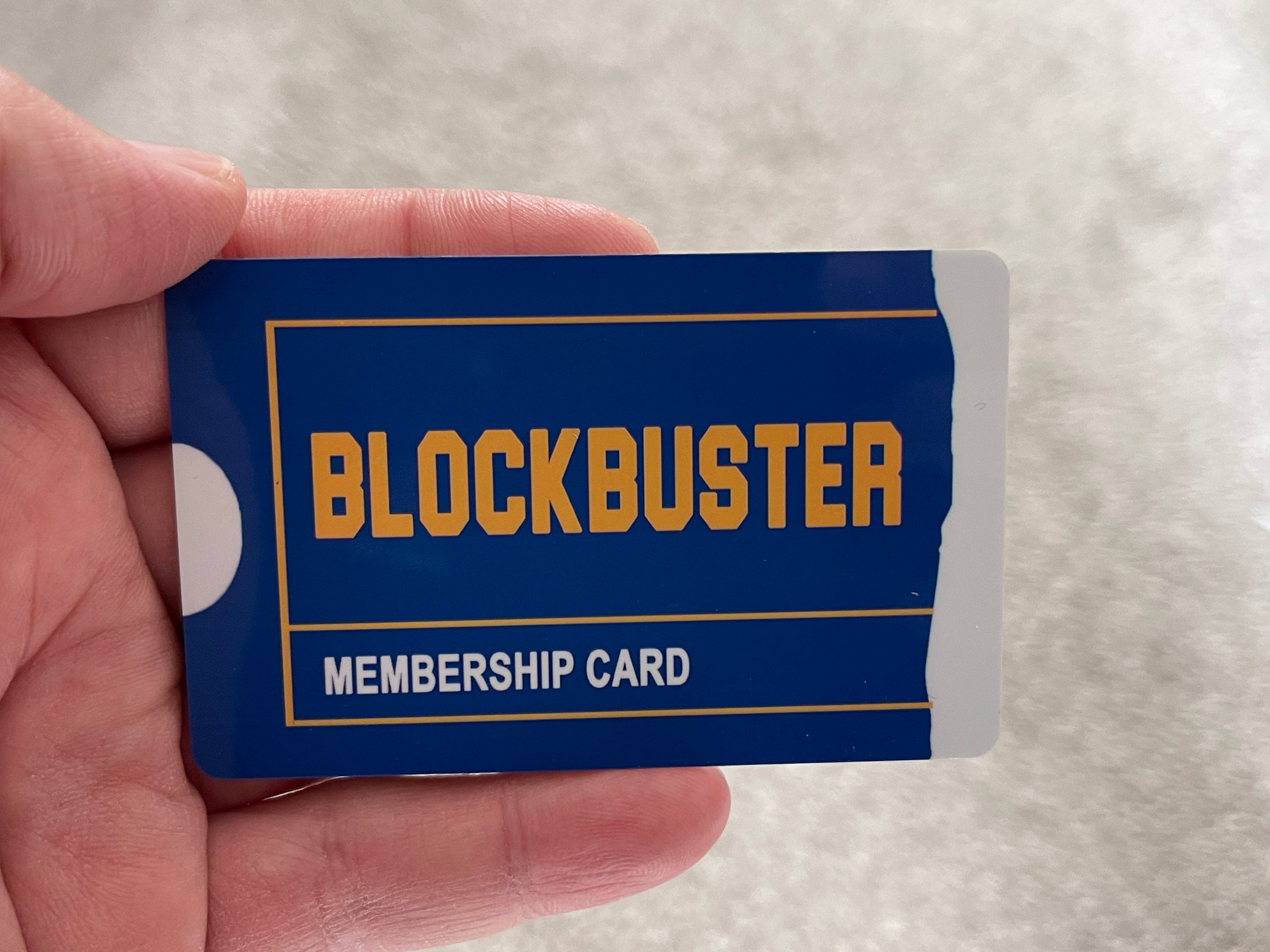 How Much Is A Blockbuster Membership Card Worth - Printable Cards