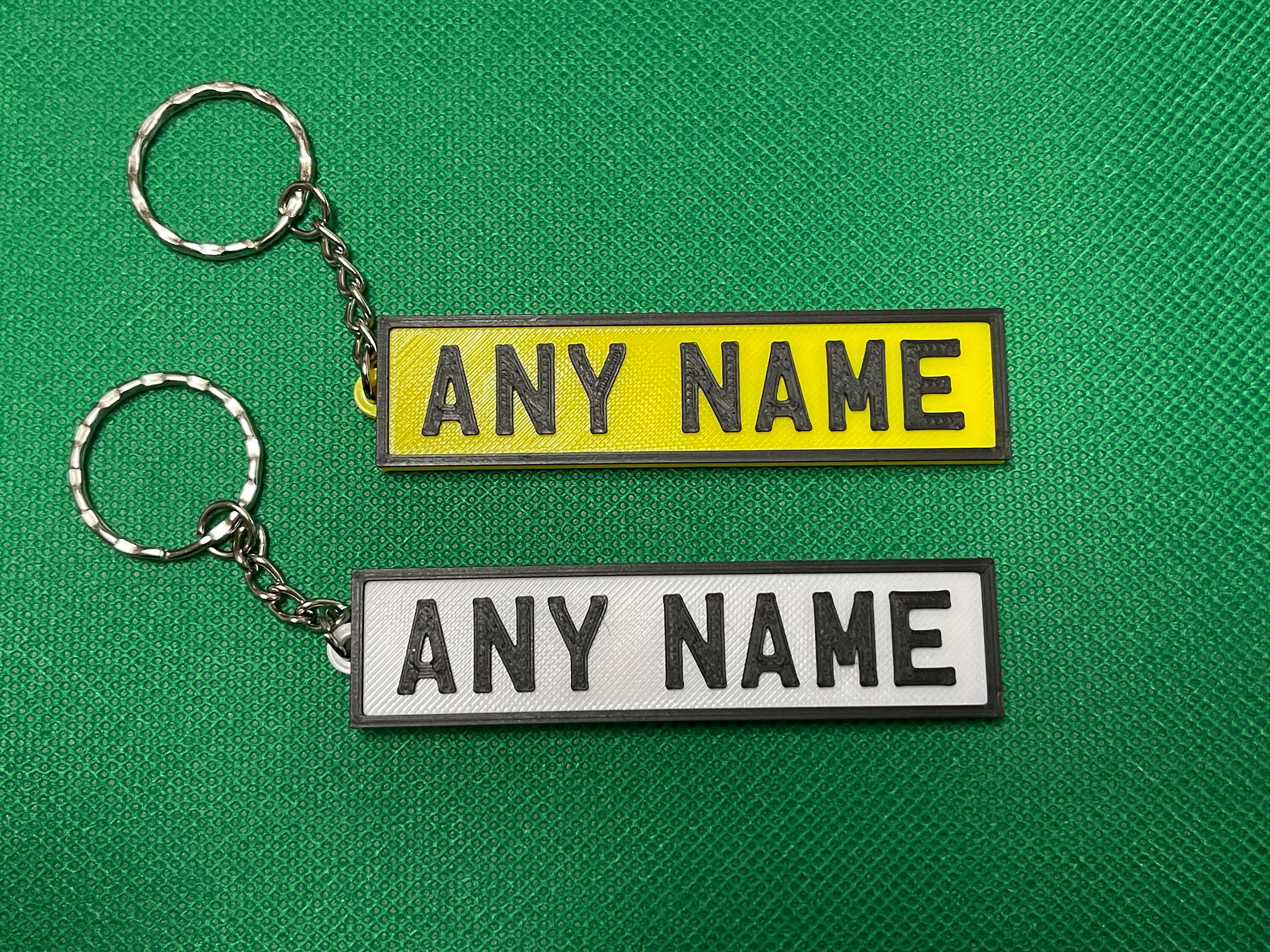 UK Number Plate Keyring Keychain Personalised Car Reg New Etsy UK uk-number-plate-keyring-keychain-personalised-car-reg-new-etsy-uk