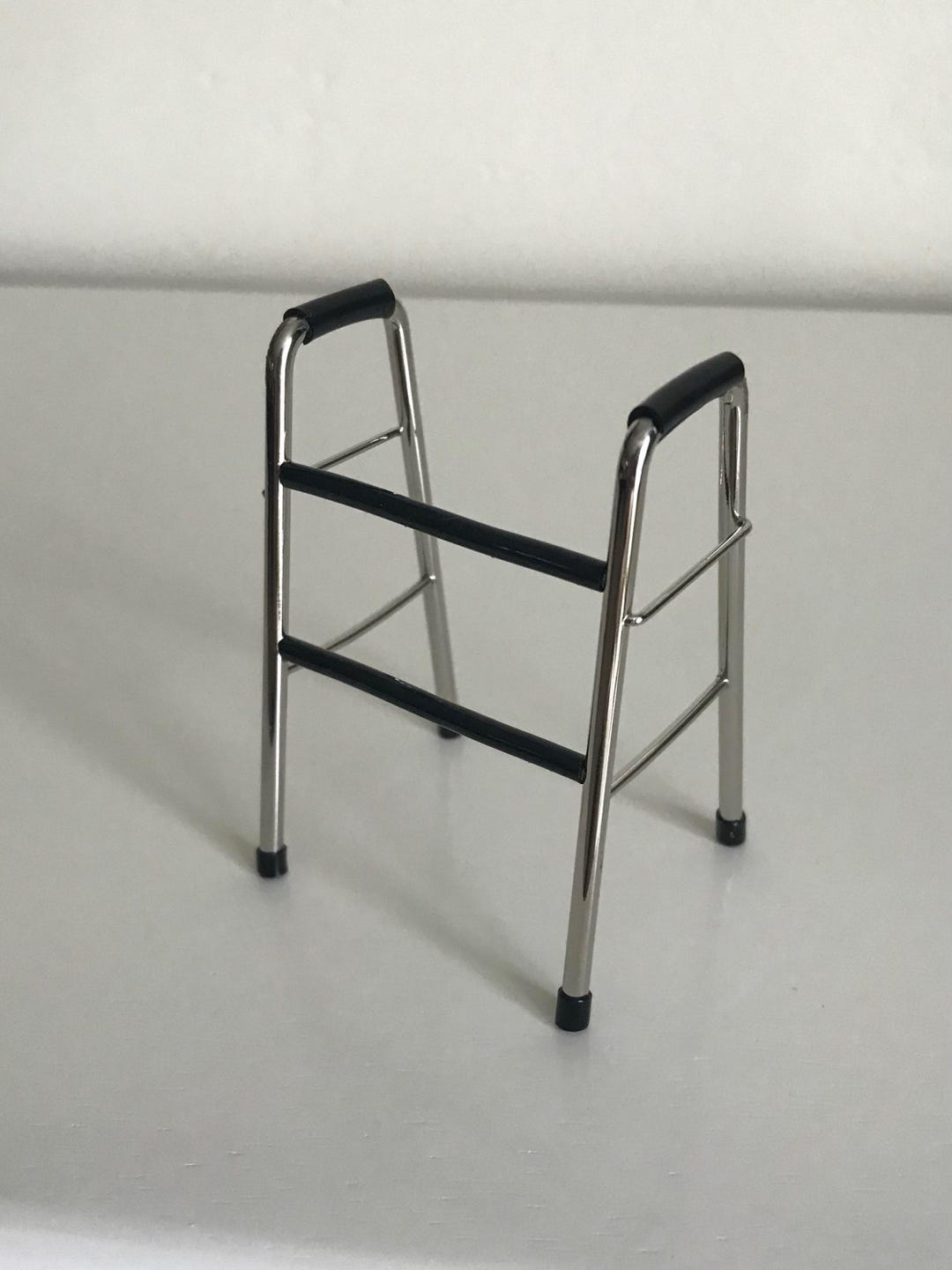 Miniature Dollhouse 1:12 Scale Metal Walker, Mini Medical Equipment - Etsy