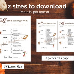 Thanksgiving Game Printable Friendsgiving Party Game Printable Fall ...