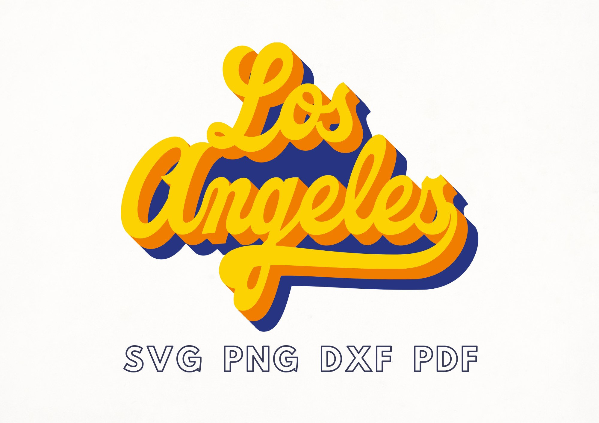 Los Angeles Cursive Font