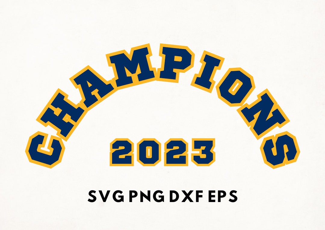 Champions Svg, Champions Png, Sport Font Svg, Champions Template ...