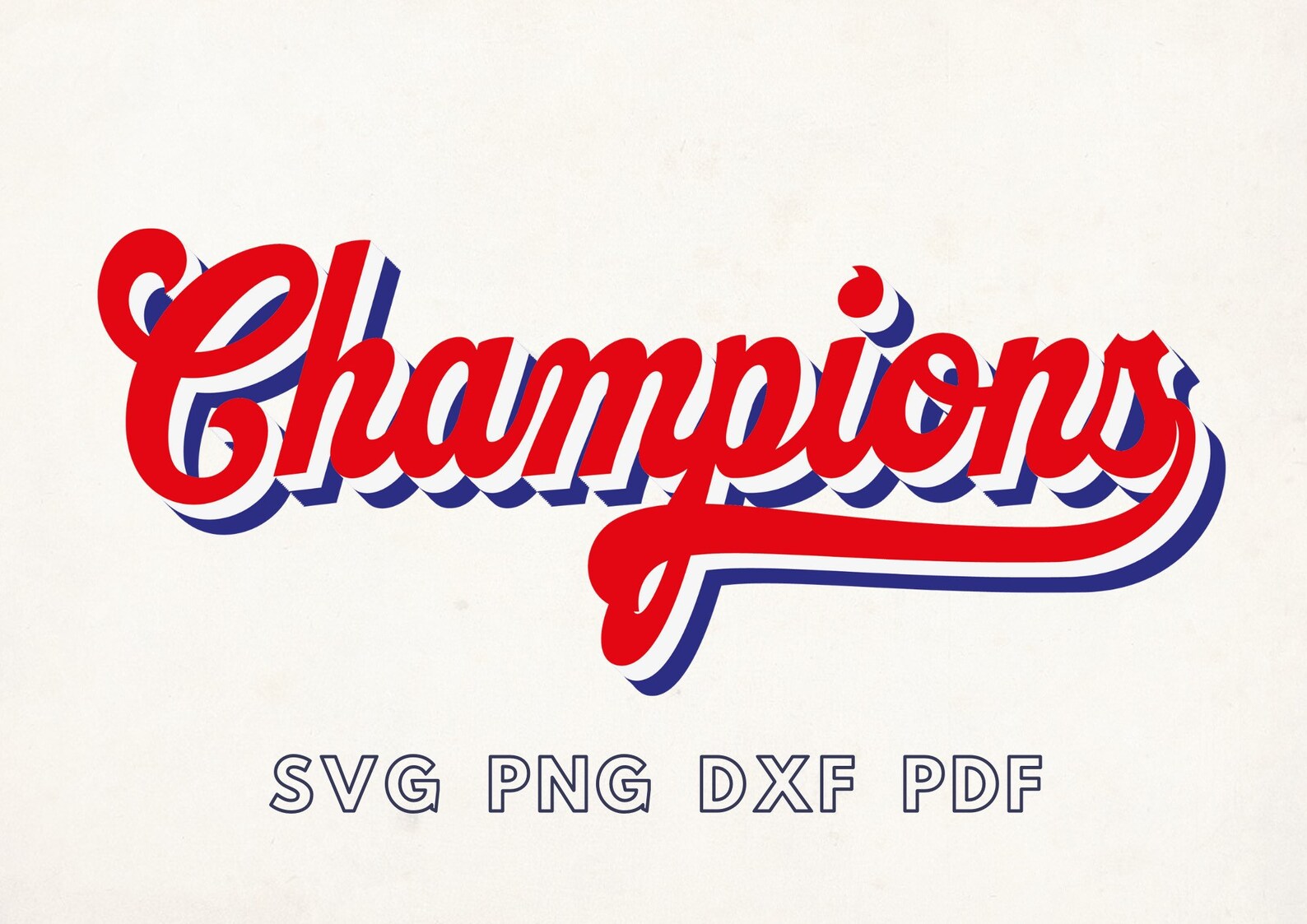 Retro Champions, Champions Png, Champions Template, Champions Stencil ...