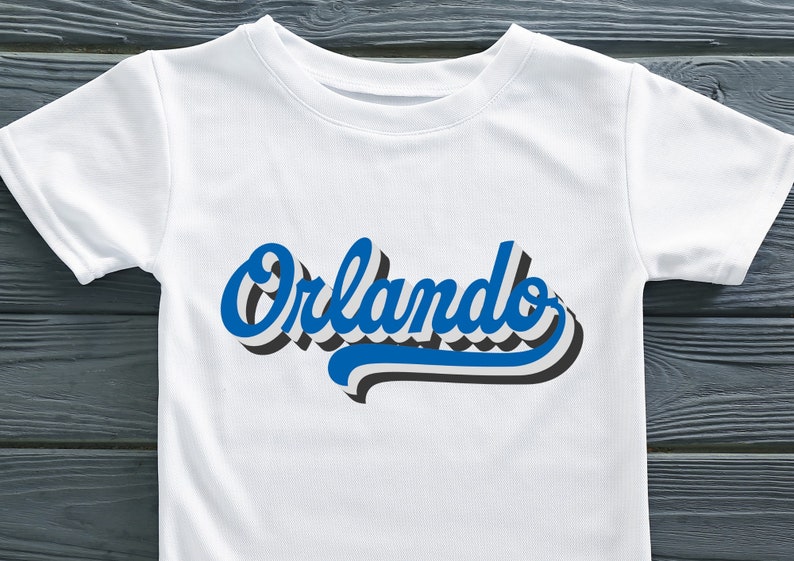 Orlando Svg Retro Orlando Tshirt Svg Orlando Stencil - Etsy