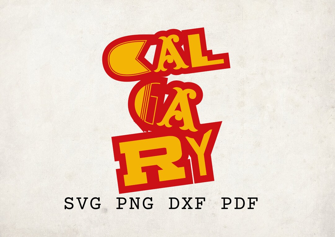 Calgary Svg, Canada Svg, City Wall Art, Calgary Template, Calgary ...