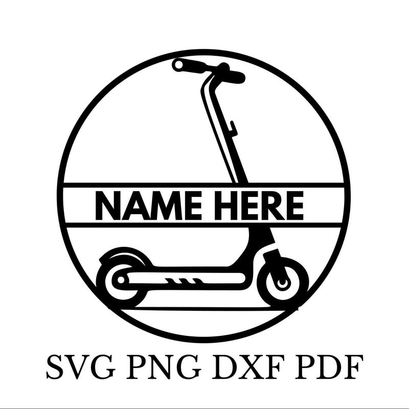 Scooter Svg - Etsy