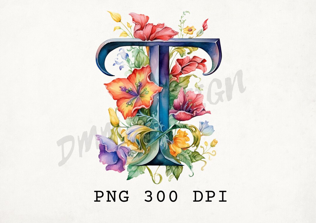 T Monogram Png, Letter T Png, T Template, Commercial Use, Initial Wall ...
