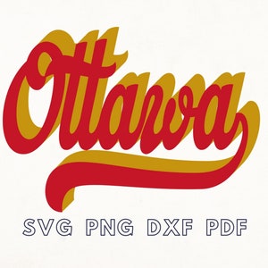 Retro Ottawa Svg, Ottawa Png, Ottawa Sublimation, Ottawa Design Tshirt ...