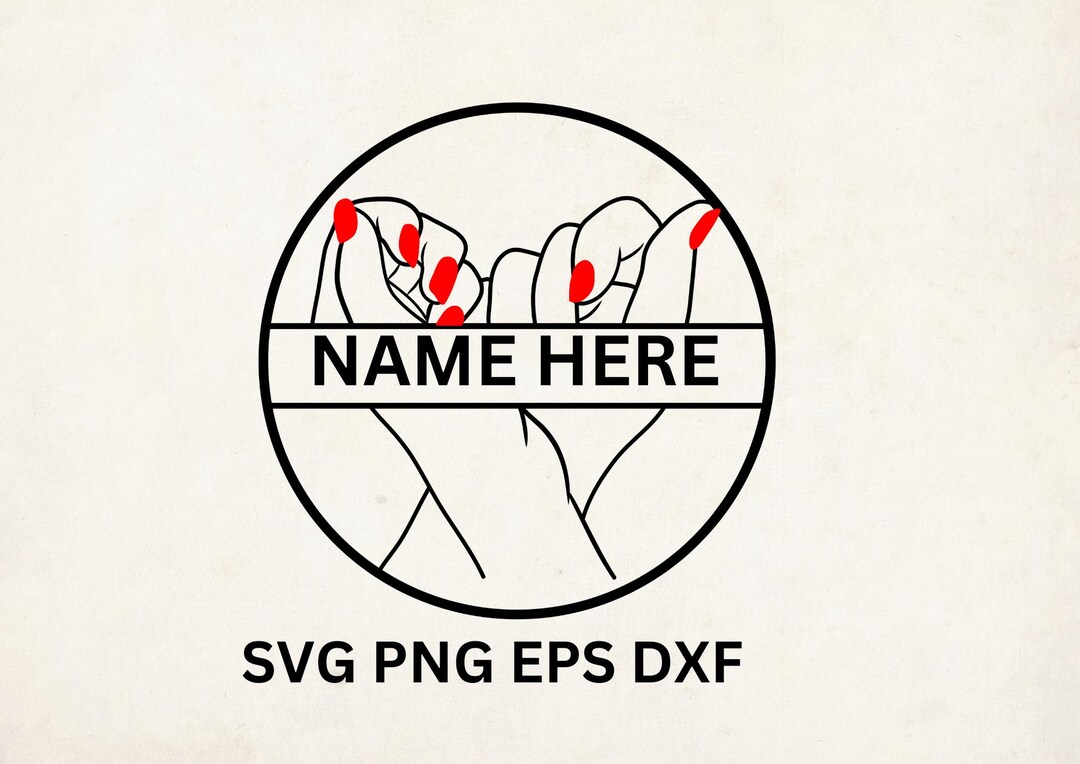 Manicure Svg, Ornament Svg, Laser Cut File, Make up Template Svg ...