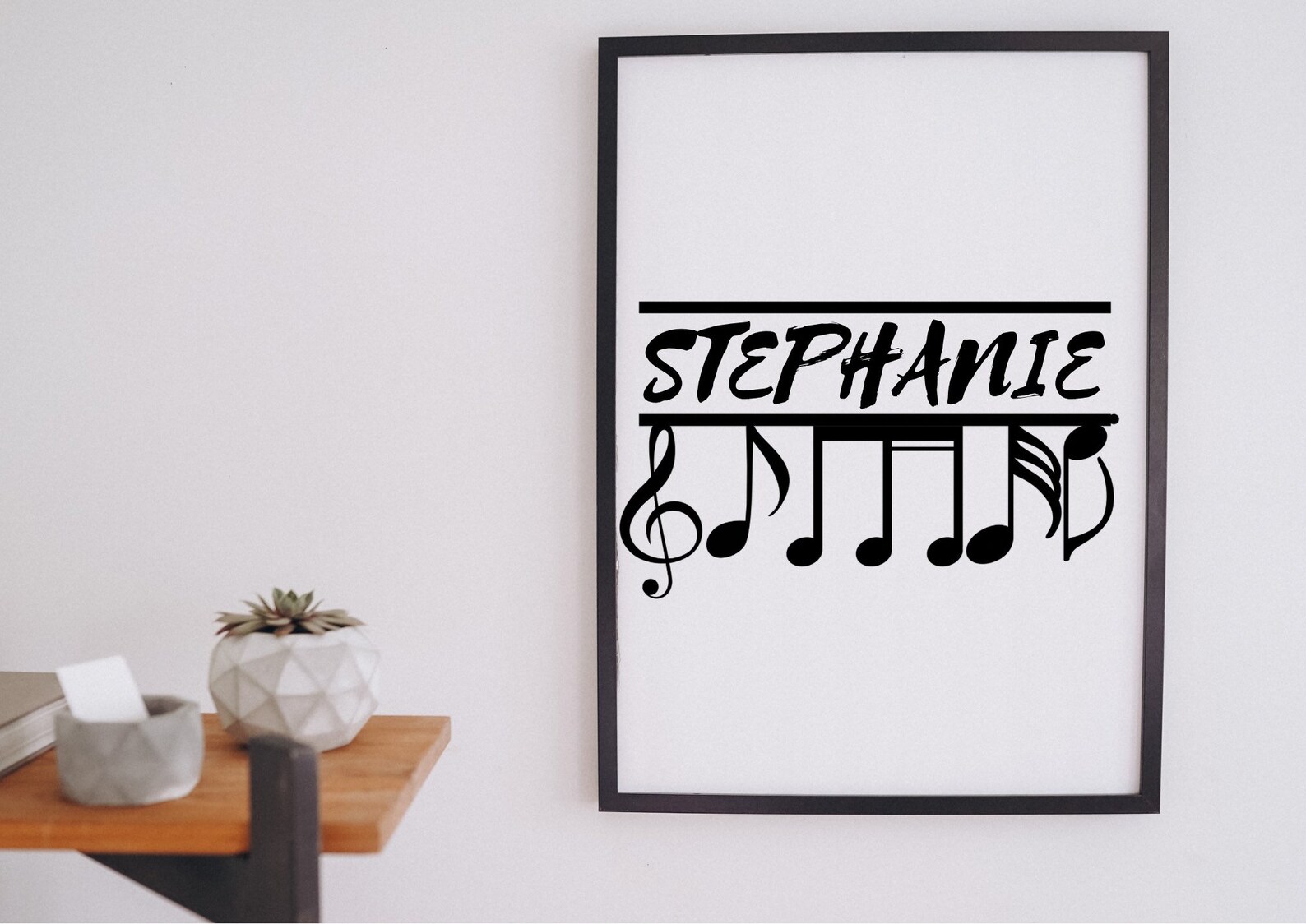 Split Musical Note Svg, Note Svg, Musical Note Template, Personalized ...