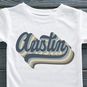 Austin Svg, Retro Text, Design Tshirt Svg, Texas Svg, Austin Template ...