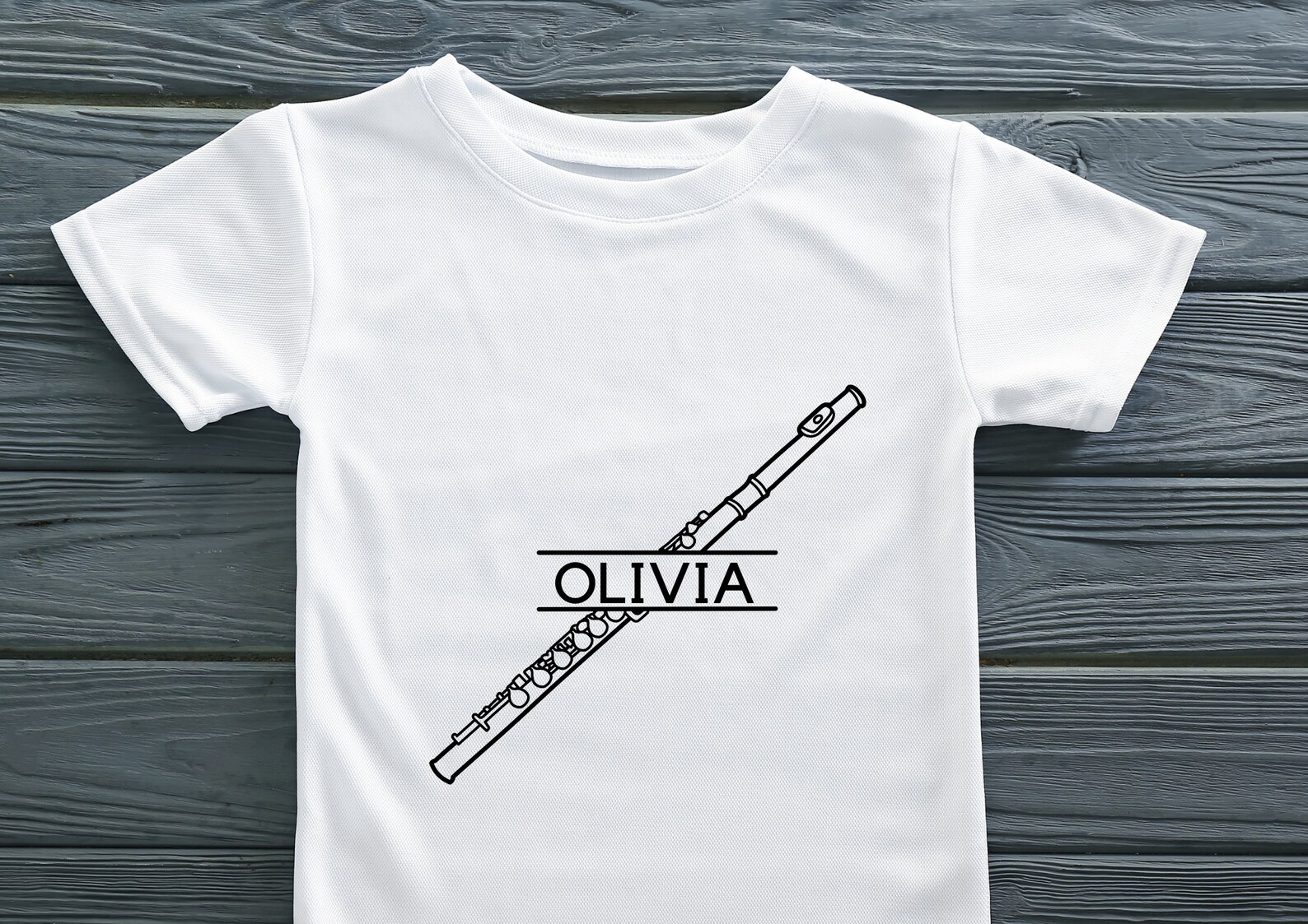 Flute Template Svg, Instrument Wall Decor, Laser Cut File, Custom Flute ...
