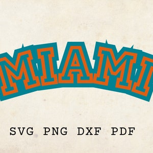 Miami Svg, Retro Miami Tshirt Svg, Miami Stencil, Miami Gifts, Miami ...