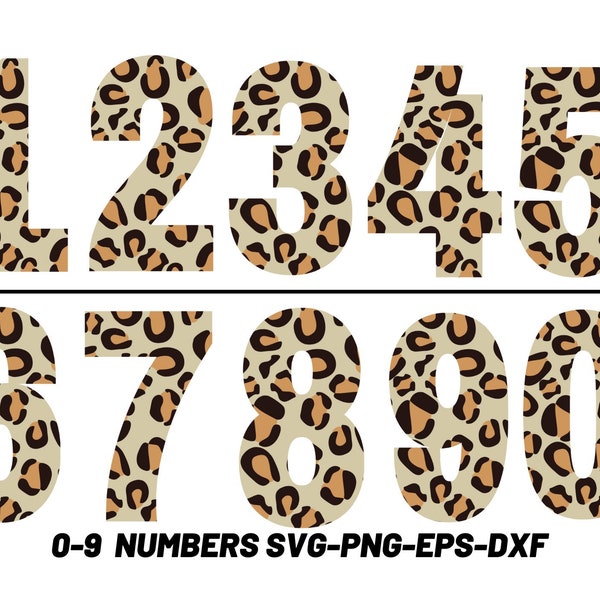 Leopard Print Svg - Etsy