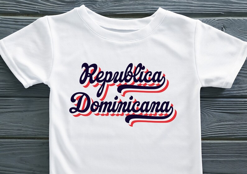 Dominican Republic Svg Retro Dominic Tshirt Svg Stencil - Etsy