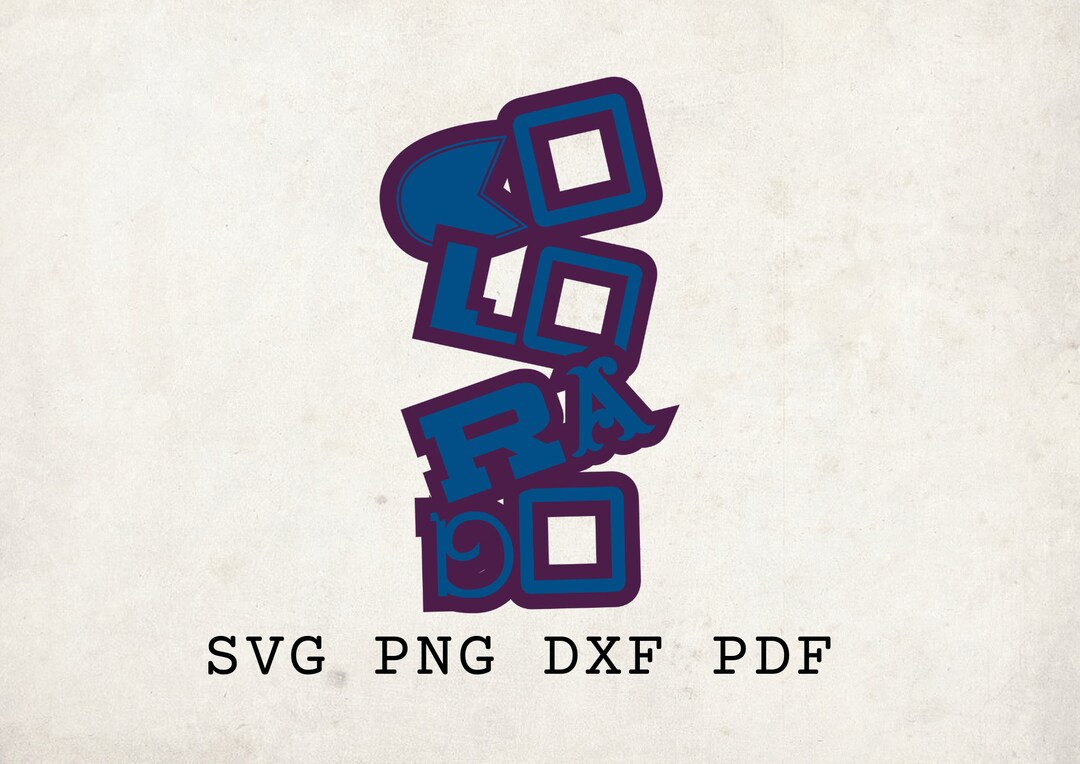 Colorado Pattern Svg, Colorado Png, Colorado Template, Colorado Stencil ...