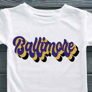 Baltimore Svg, Retro Baltimore Tshirt Svg, Baltimore Stencil, Baltimore ...
